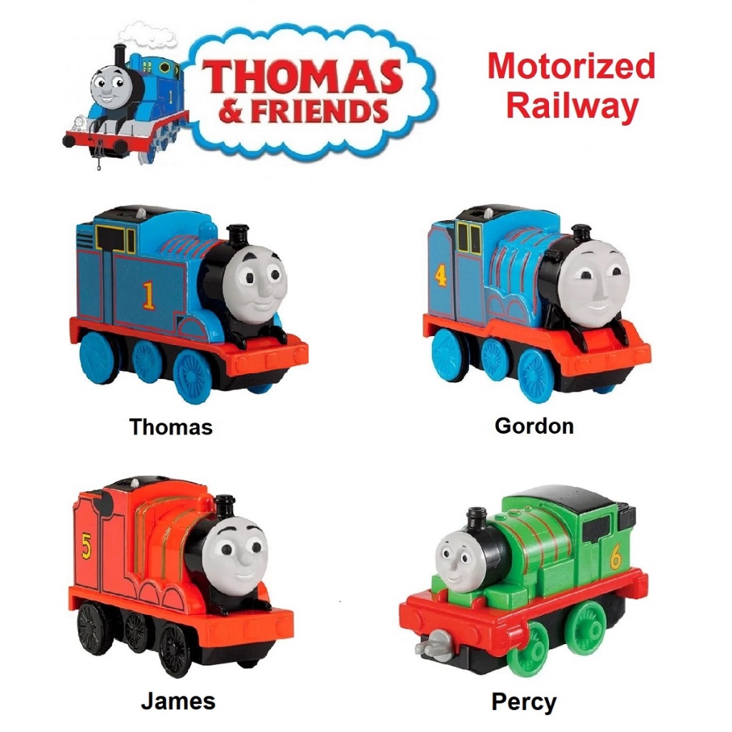Jual Thomas & Friends Fisher Price Motorized Railway Thomas Gordon ...