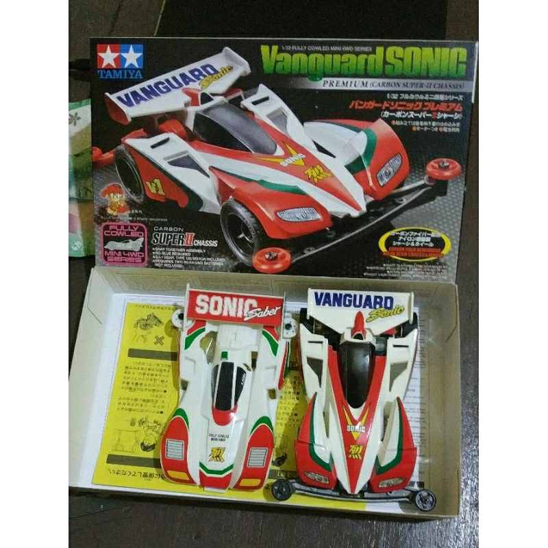 Jual Tamiya Vanguard Sonic Chassis Super 2 - Mini 4WD Body Sonic Saber ...