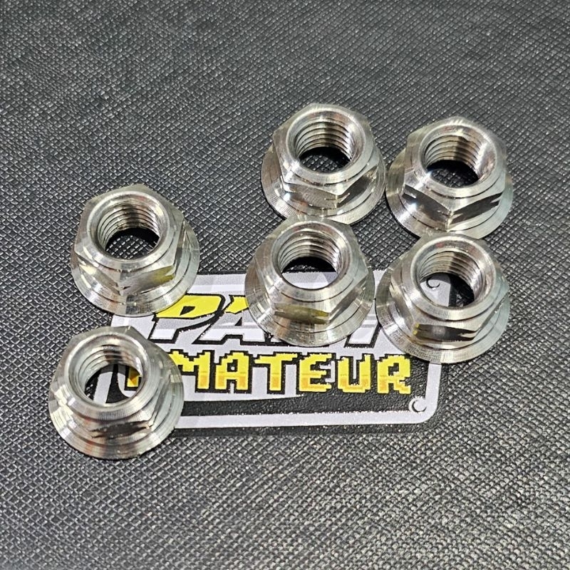 Jual mur m10 stenlis mur 14 stainless baut 14 stenliss bubut custom ...