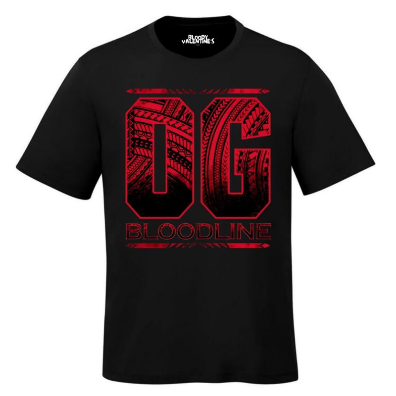 Jual WWE The Bloodline OG Bloodline T-Shirt / Kaos Wrestling Murah WWE ...