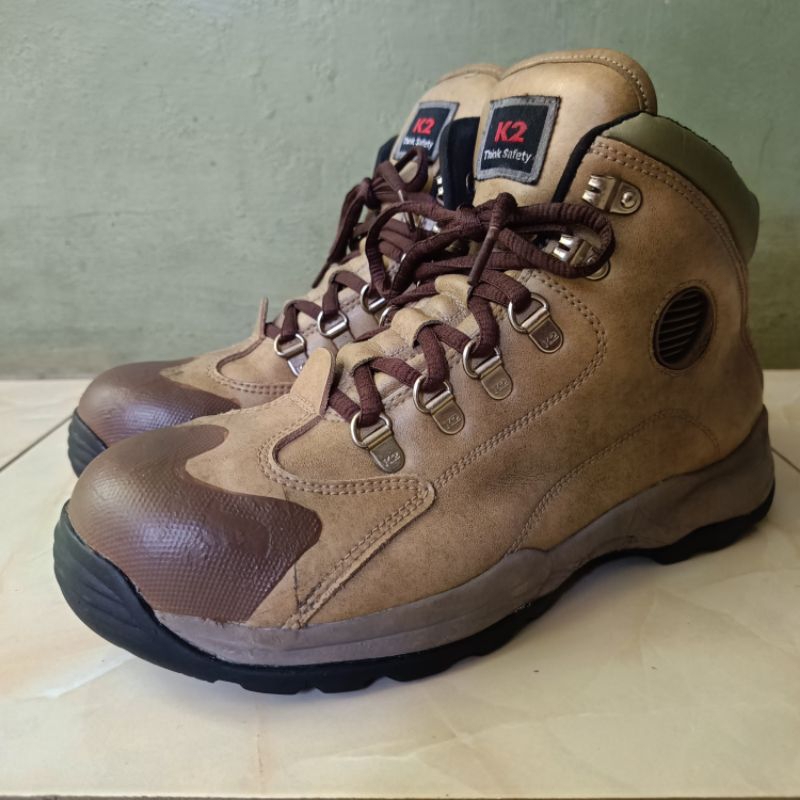 Jual SEPATU K2 SAFETY STEEL TOE AIR FLOW SYSTEM K2 HIKING SAFETY K2 OUTDOOR | Shopee Indonesia