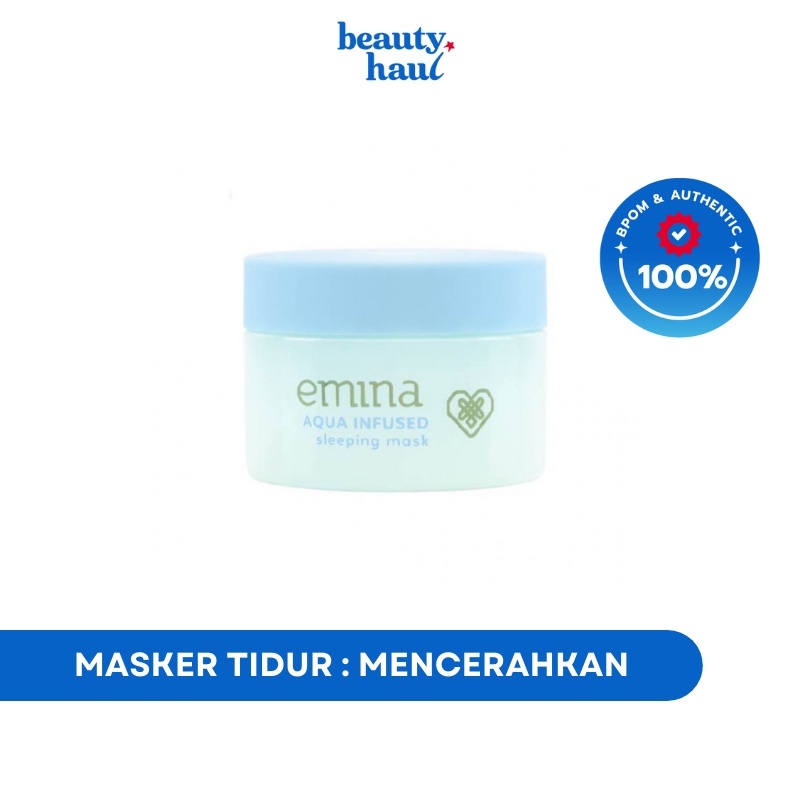 Jual [Clearance Sale] - EMINA Aqua Infused Sleeping Mask 30g | Shopee ...