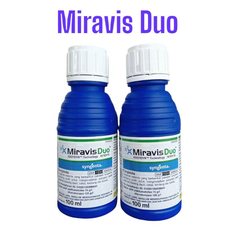 Jual Miravis duo 100 ML fungisida atasi Patek dan alternaria | Shopee ...