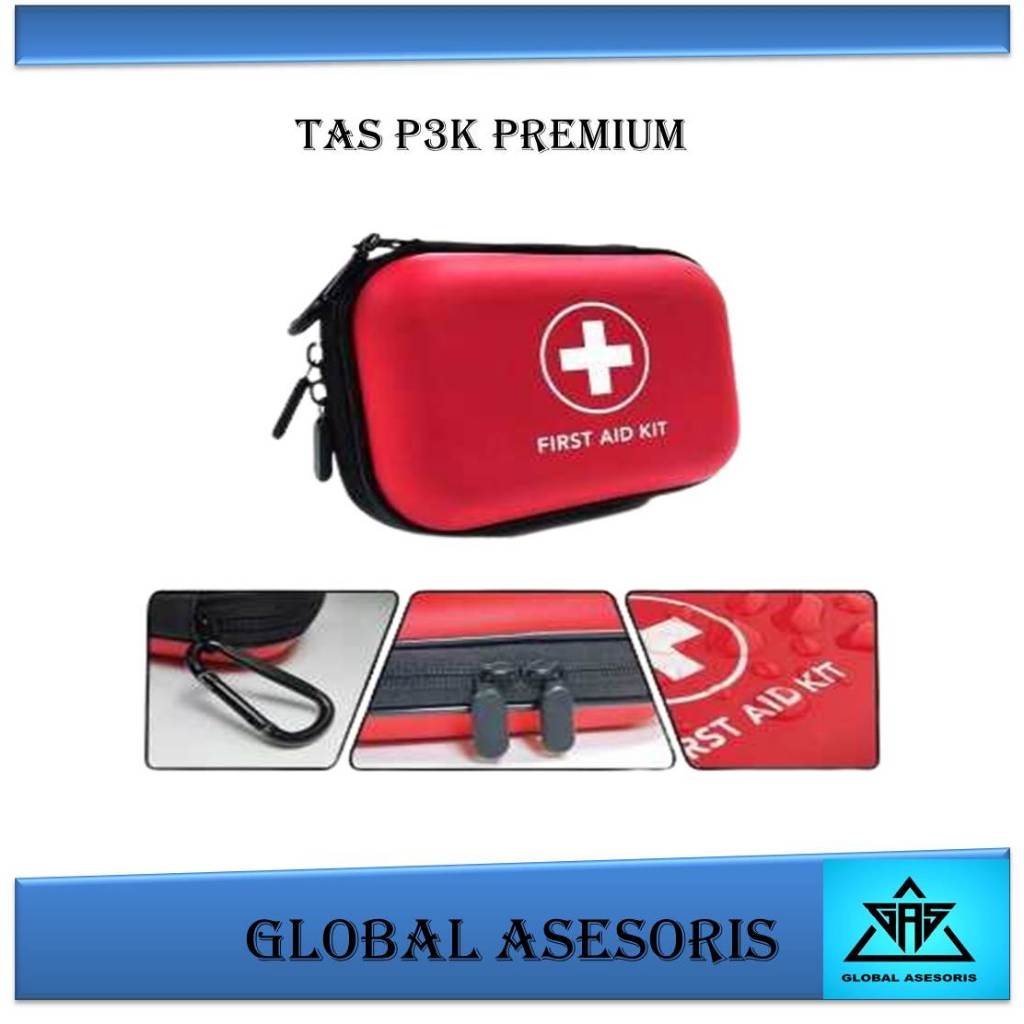 Jual First Aid Kit Medicine Bag Portabel Nurse Kit Tas P3K Medis Travel ...