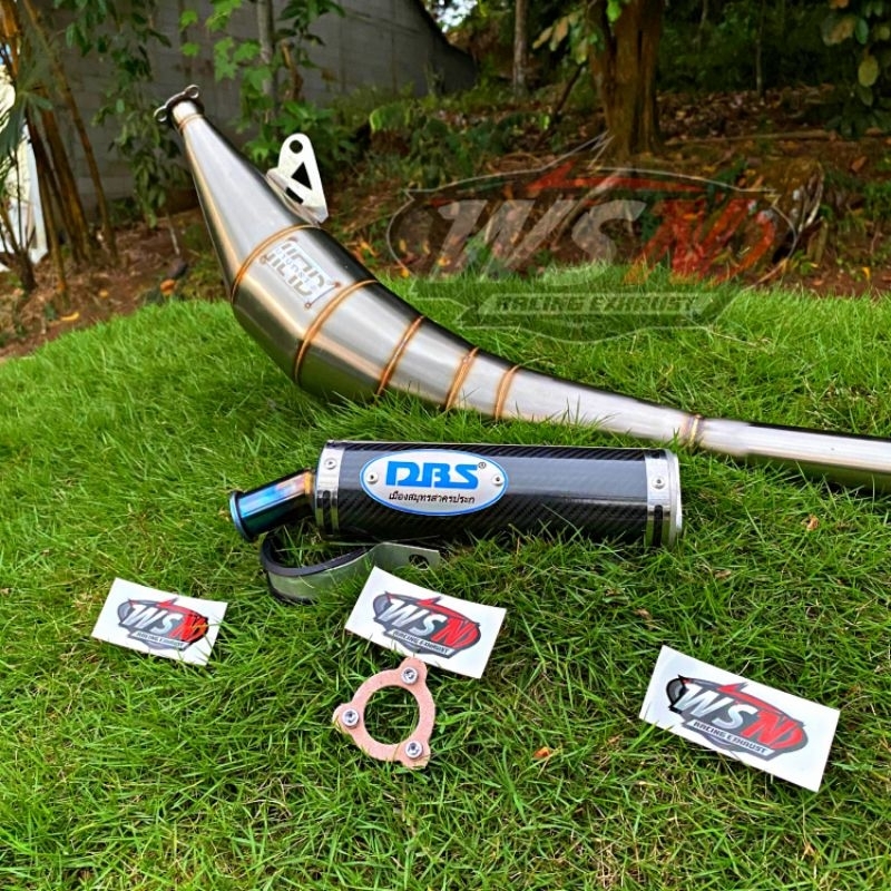 Jual KNALPOT SATRIA 2 TAK DBS THAILAND | Shopee Indonesia