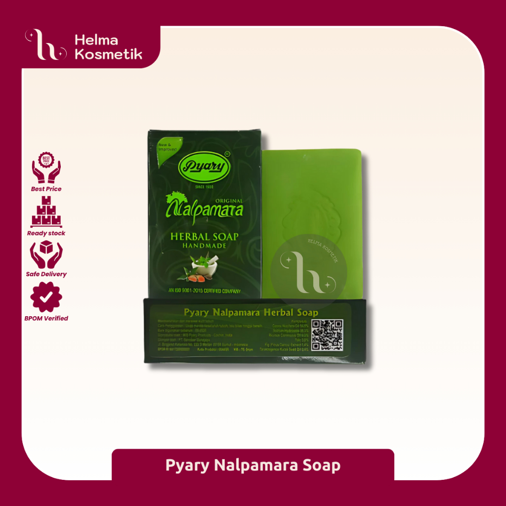 Jual Pyary Nalpamara Herbal Soap 75gr - Sabun Arab Original BPOM | Shopee Indonesia