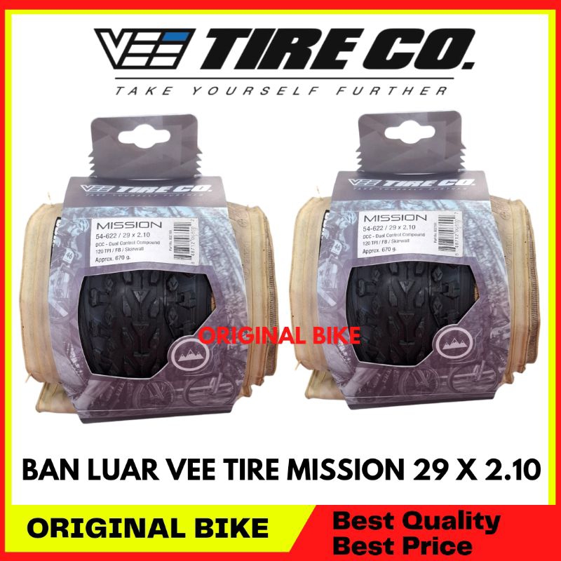 Jual Ban Luar Sepeda VEE TIRE MISSION DCC 29 X 2.10 kevlar Original new ...