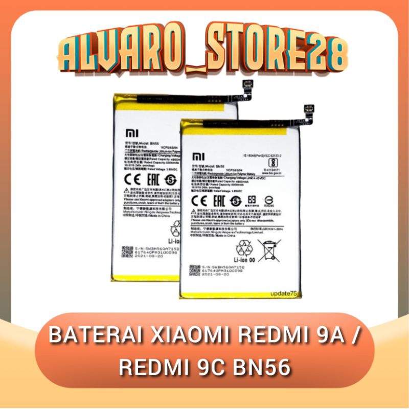 Jual Baterai Xiaomi Redmi 9A Redmi 9C BN56 | Shopee Indonesia