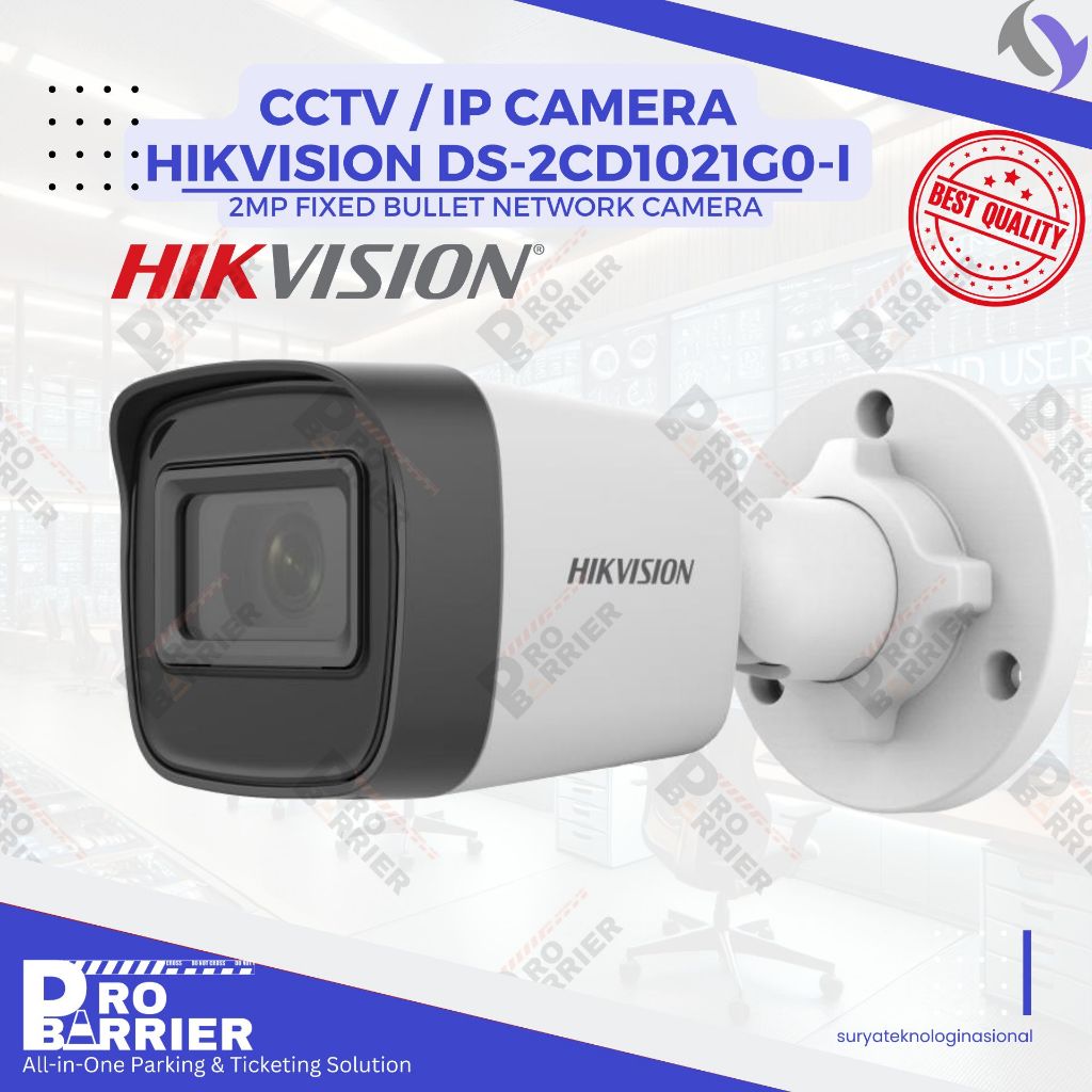 Jual HIKVISION CCTV / IP CAMERA DS-2CD1021G0-I 2MP FIXED BULLET CAMERA OUTDOOR | Shopee Indonesia