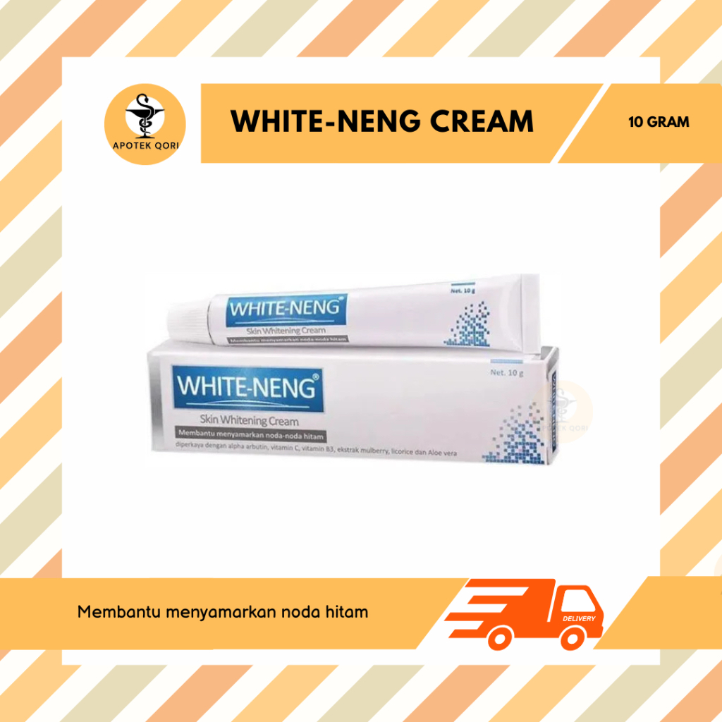 Jual WHITE NENG SKIN WHITENING BEAUTY CREAM 10 GRAM/MENYAMARKAN NODA ...