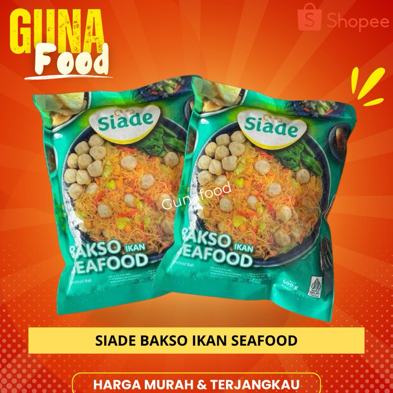 Jual SIADE BAKSO IKAN SEAFOOD FROZENFOOD | Baso ikan siade [500gram ...