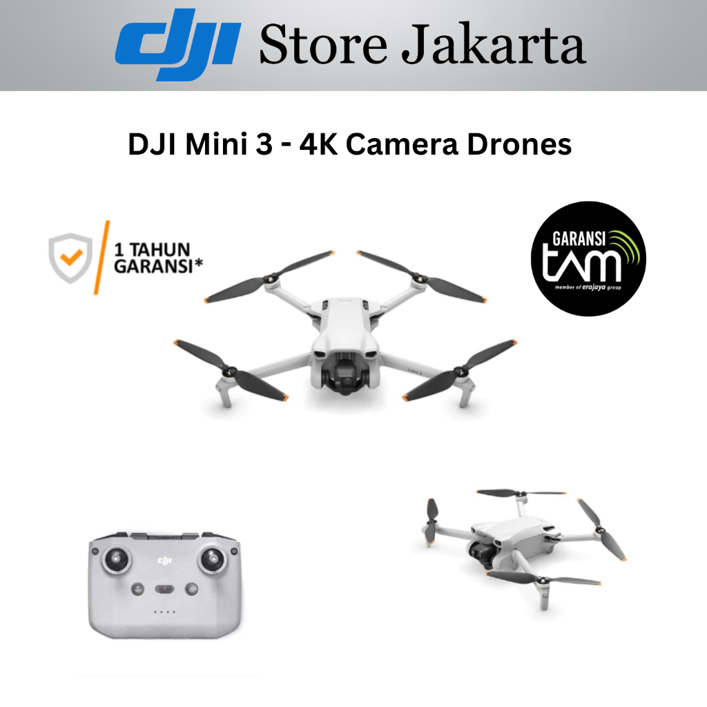 Jual DJI Mini 3 - 4K Camera Drones | Shopee Indonesia