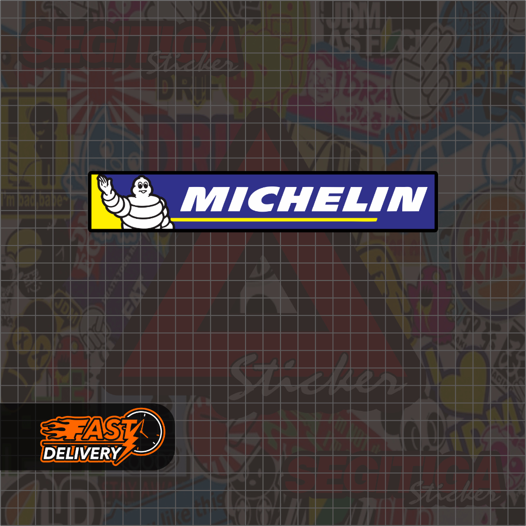 Jual Sticker Printing Premium | Michelin-Uk20x3.5| Vinyl Laminasi ...