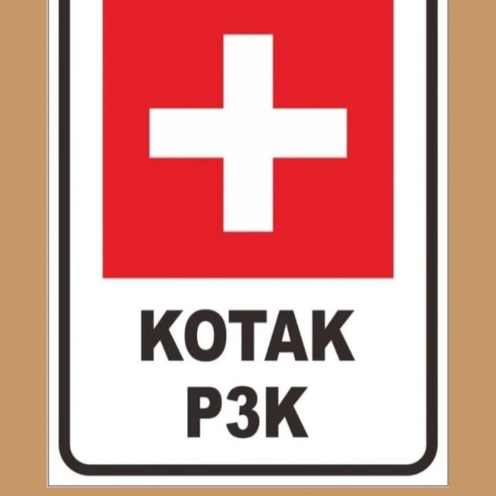 Jual Stiker 15x20CM KOTAK P3K sign rambu k3 | Shopee Indonesia