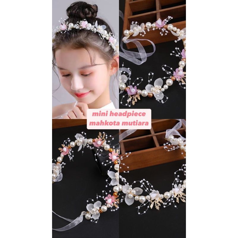 Jual OHMAIGOODS - MINI HEADPIECE MAHKOTA MUTIARA | Shopee Indonesia