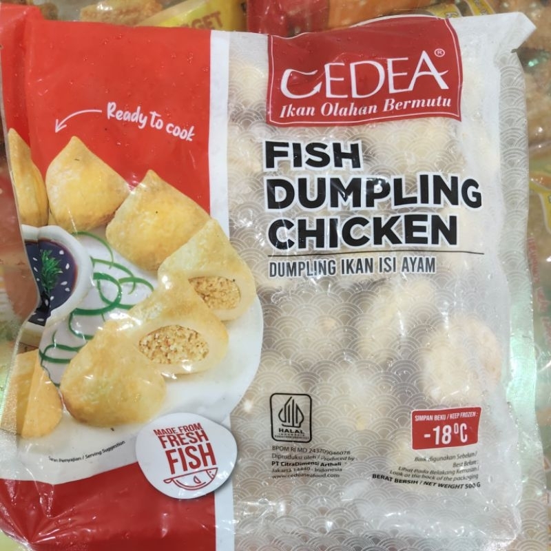 Jual Cedea Fish Dumpling Chicken Ikan Olahan Bermutu | Shopee Indonesia