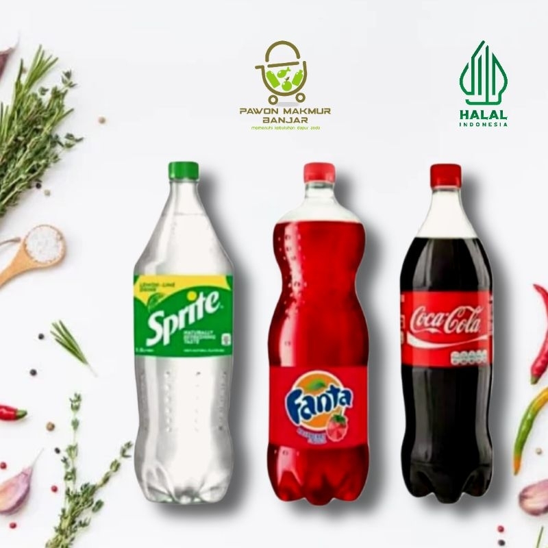 Jual SPRITE, FANTA, COCA-COLA KEMASAN BOTOL 1 LITER | Shopee Indonesia