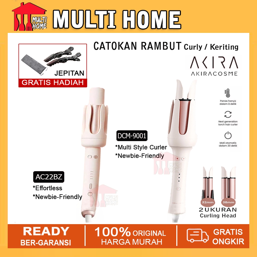 Jual Akiracosme Catokan Rambut Curly atau Keriting Otomatis DSM-9001 ...