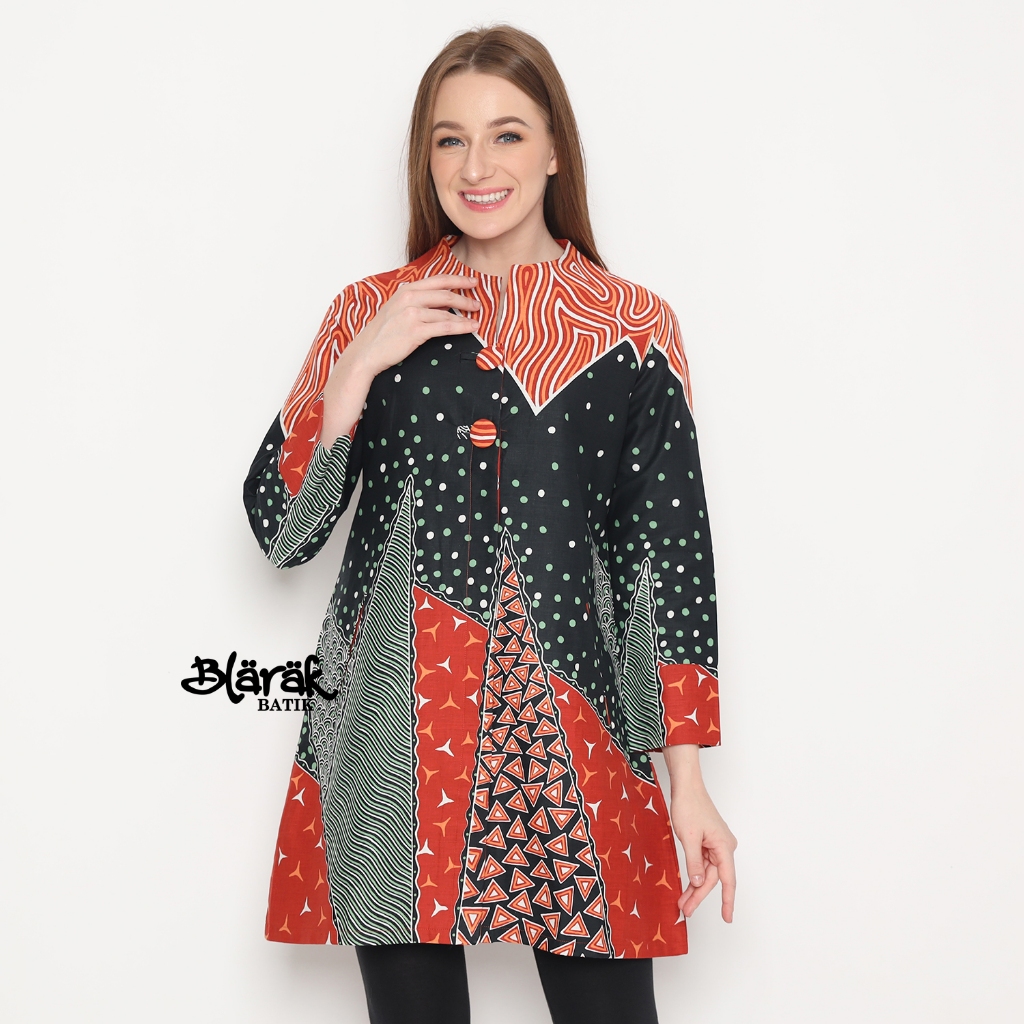 Jual BLARAK - Tunik Akasa Merah | Shopee Indonesia