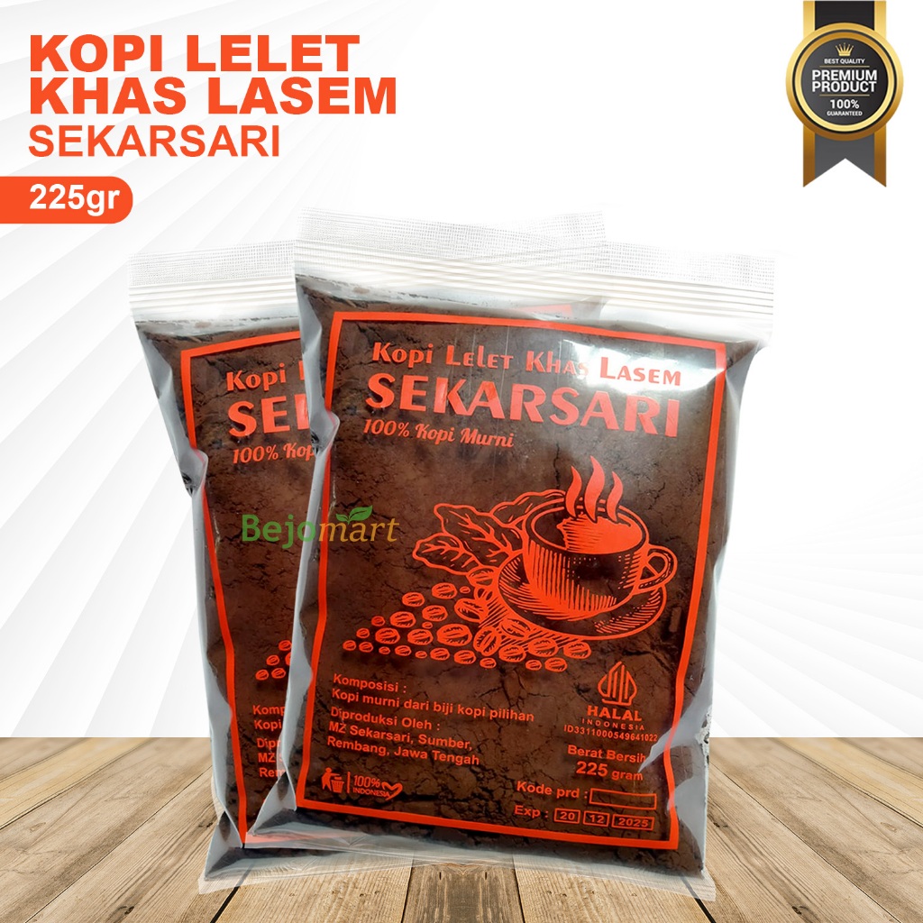Jual Kopi Lelet Lasem Original 225gr Sekarsari | Shopee Indonesia
