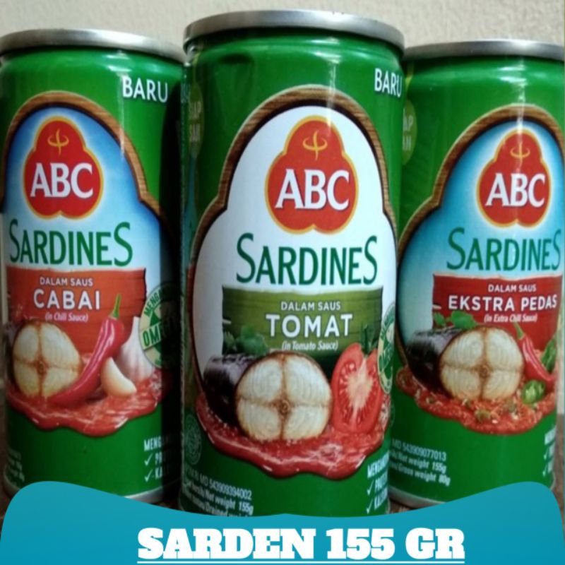 Jual ABC SARDINES/SARDEN 155GR | Shopee Indonesia