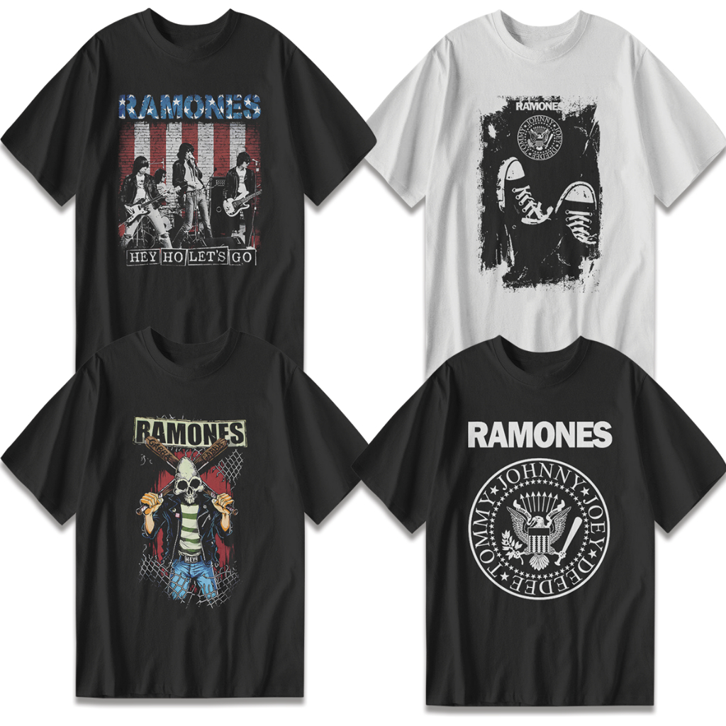 Jual RAMONES | BAJU KAOS BAND REGULER GRAPHIC DISTRO MUSIK PUNK ROCK ...