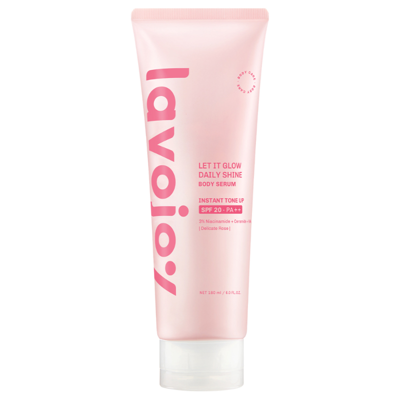 Jual Lavojoy Let It Glow Daily Shine Body Serum Instant Tone Up SPF 20 PA++ 180ml | Body Lotion ...