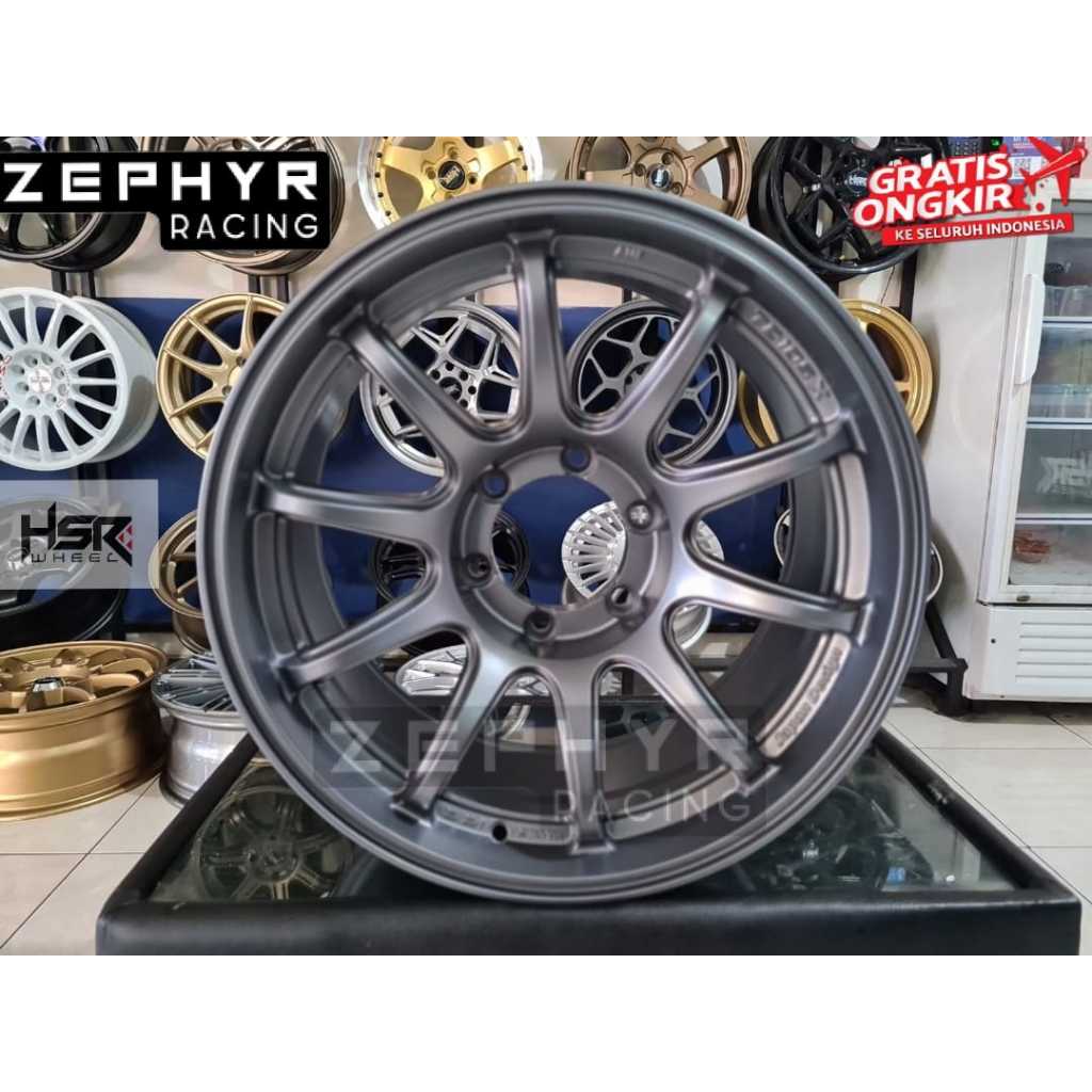 Jual velg hsr type hiroshima ring 18 h6 untuk pajero, hilux, triton ...