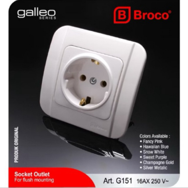 Jual colokan broco Harga Terbaik & Termurah Mei 2026 | Shopee Indonesia