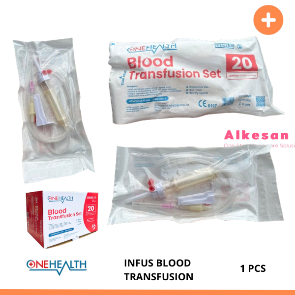 Jual Onehealth Infus Set Blood Transfusion Darah 1 Pcs | Shopee Indonesia