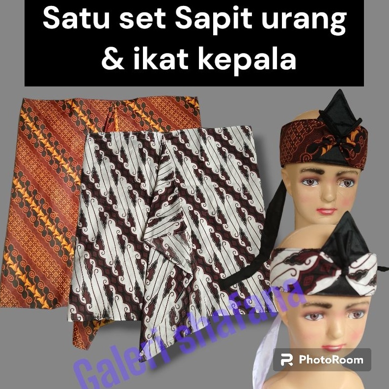 Jual satu set Sapit urang ikat kepala ukuran anak sampai dewasa ...