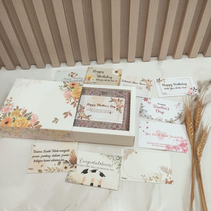 Jual [ SYAR'I Jumbo Voal Sublim ] Hampers Hijab Ekslusif Gift Box ...