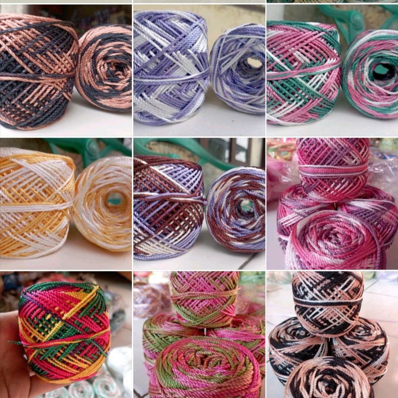 Jual BENANG RAJUT NILON GRADASI (1pcs) | Shopee Indonesia