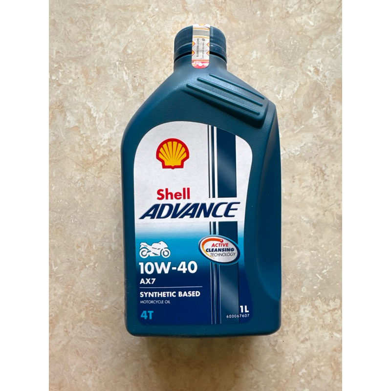 Jual Oli Motor Shell Advance 4T AX7 10W-40 (1 liter) | Shopee Indonesia