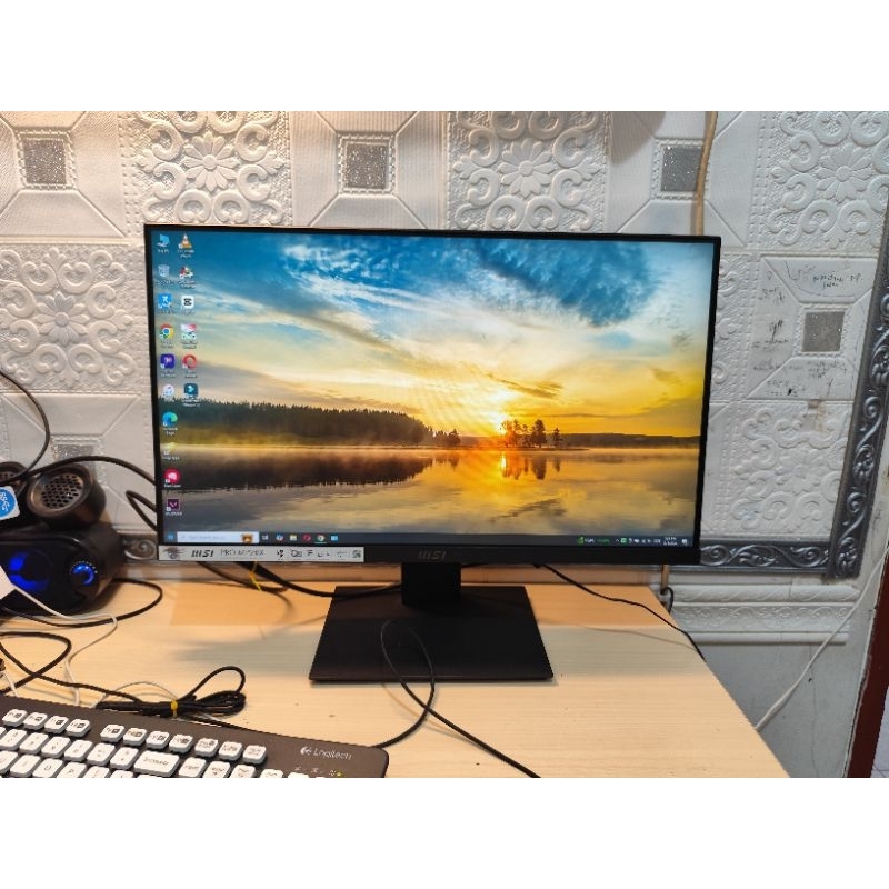 Jual Monitor MSI Pro MP241X 24inch FHD 75Hz Eye Care Mulus Normal ...
