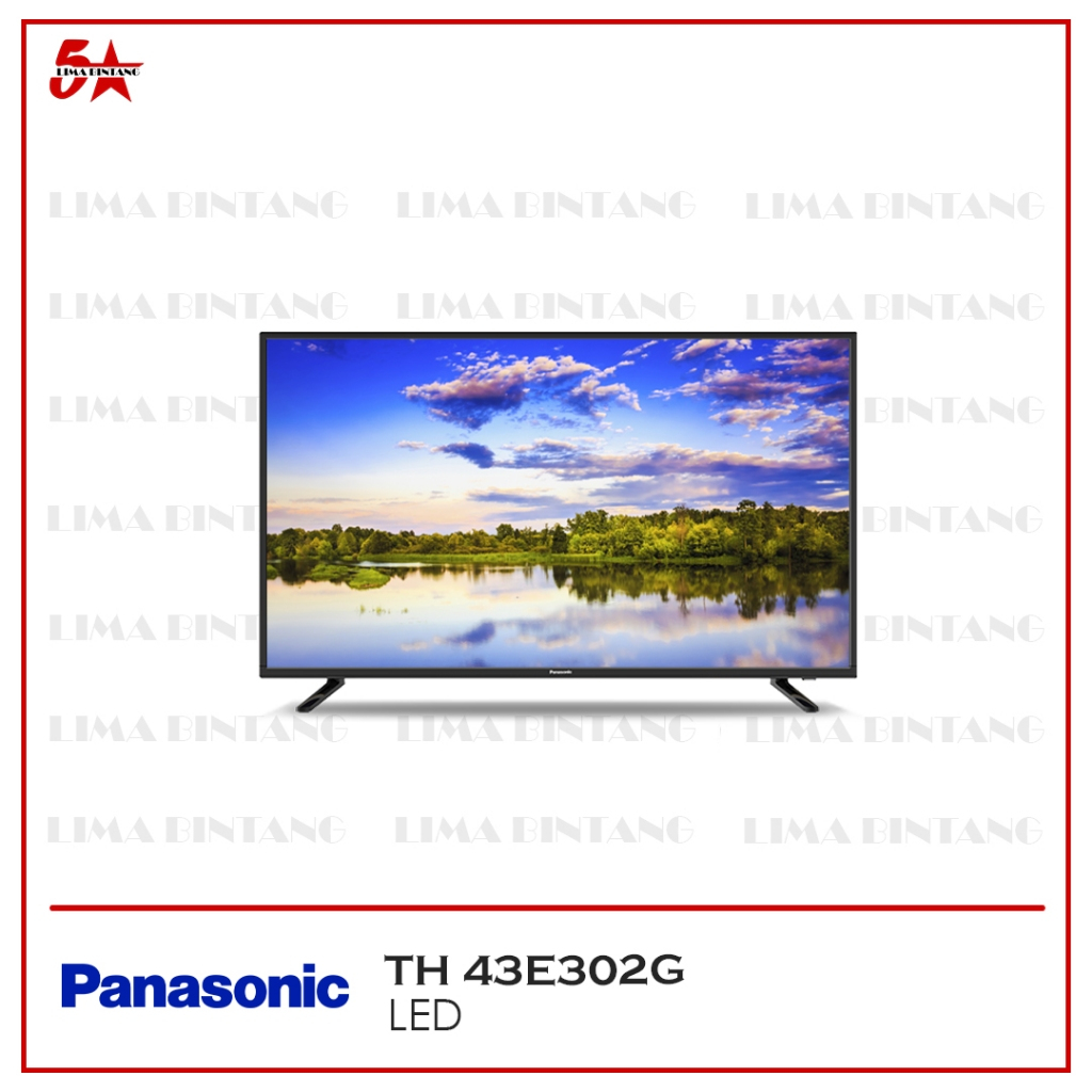 Jual PANASONIC LED TV 43 INCH FHD DIGITAL TH-43E302G | Shopee Indonesia