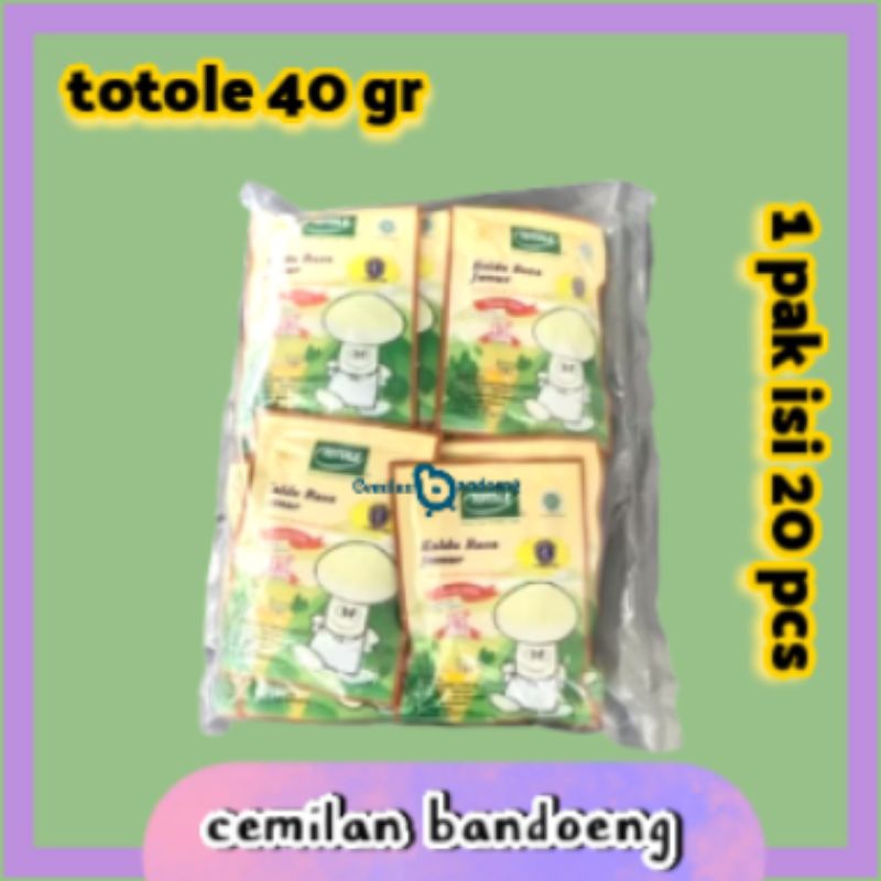 Jual TOTOLE KALDU JAMUR 40 GR 1 PAK ISI 20 PC | Shopee Indonesia