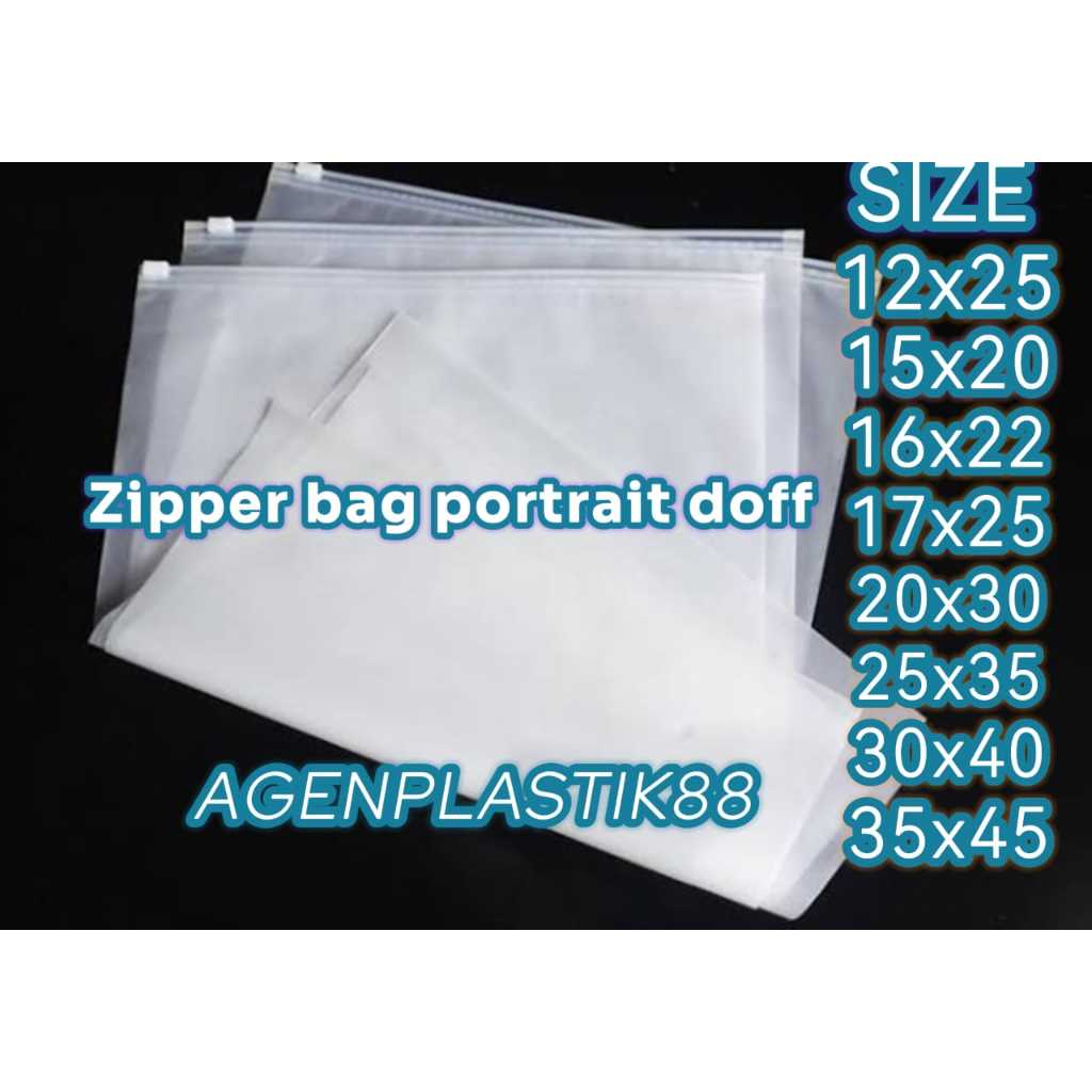 Jual HARGA PERPACK Kantong Plastik Packing ZIPLOCK POTRAIT Travel Pouch ...