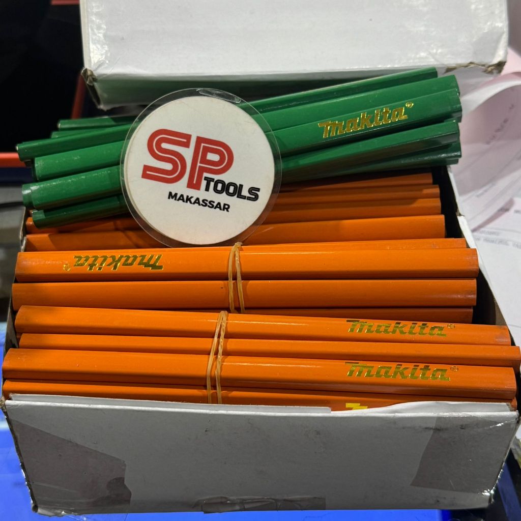 Jual PENSIL PINSIL PENCIL TUKANG KAYU MAKITA | Shopee Indonesia