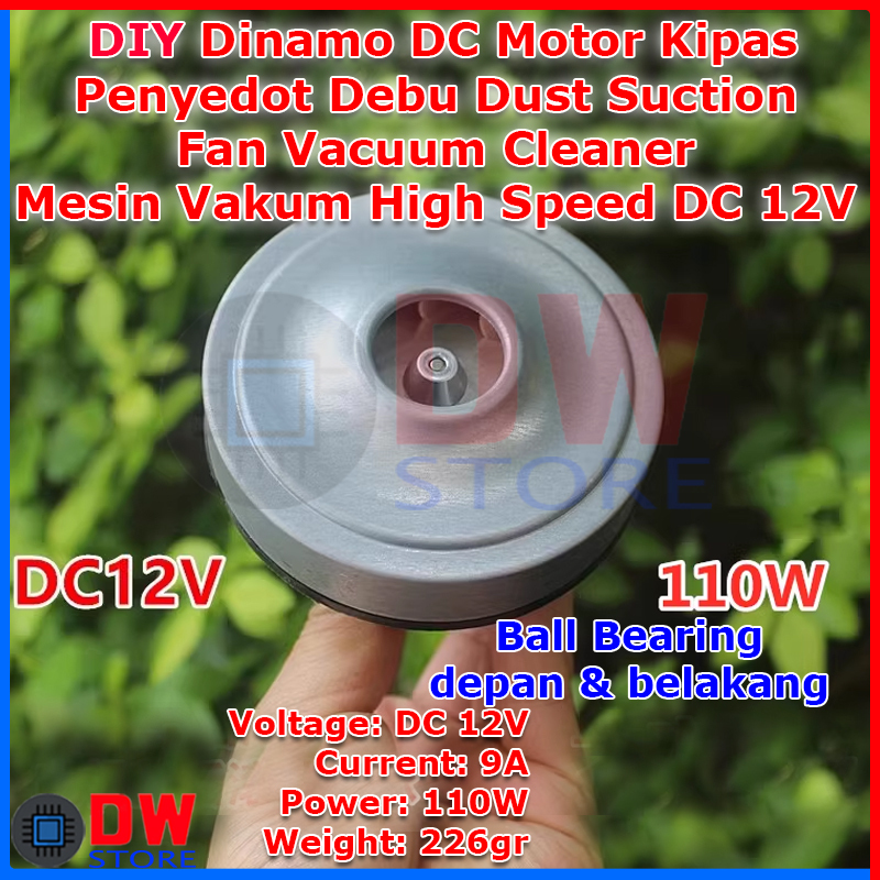 Jual DIY Blower Fan Kipas Dust Suction Fan Alat Penyedot Debu Asap ...