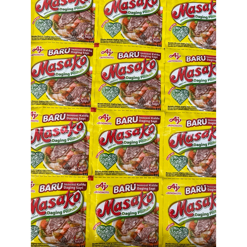 Jual Masako sapi dan masako ayam isi 72 pcs 6 renceng | Shopee Indonesia