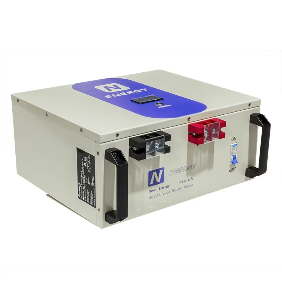 Jual Smart Battery Lithium Lifepo4 24V 100Ah 25.6V 2.56kWh High ...