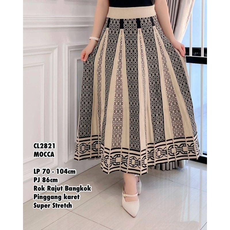 Jual ROK RAJUT PREMIUM TEBAL STRETCH PADAT BERAT 600 GRAM | Shopee ...