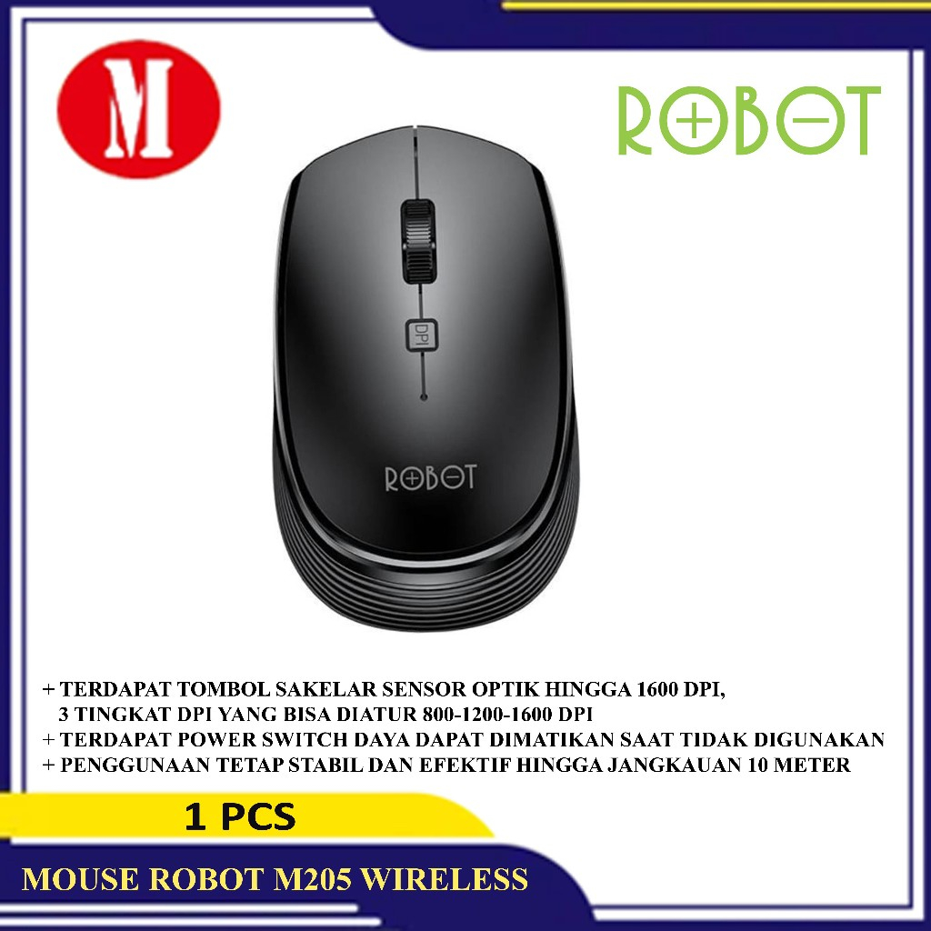 Jual Mouse Robot M205 Wireless mouse | Shopee Indonesia