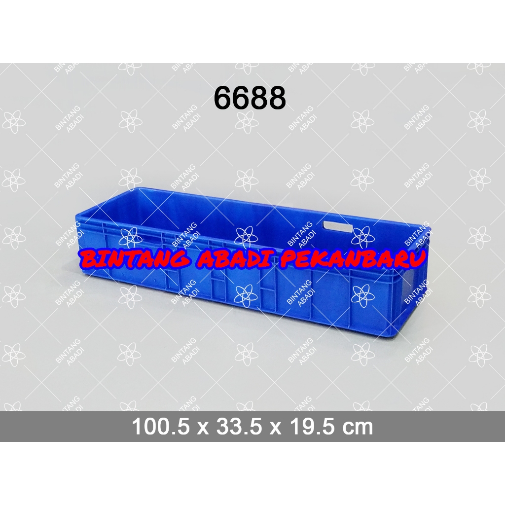 Jual Keranjang Industri Serbaguna 6688 Rabbit Container Plastik Box ...