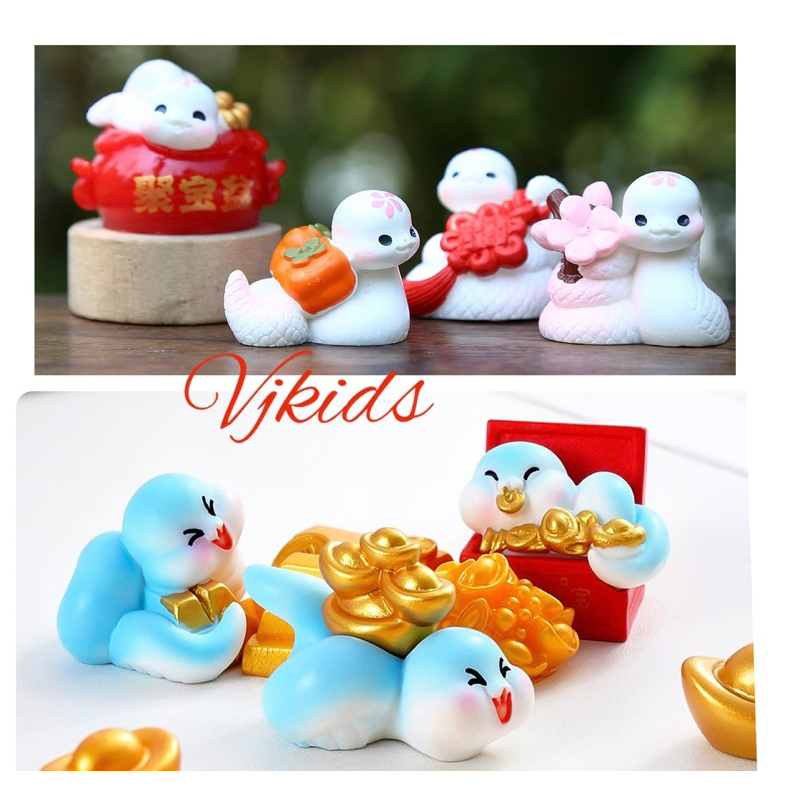 Jual miniatur ular cny utk art n craft, dekorasi, dsb | Shopee Indonesia