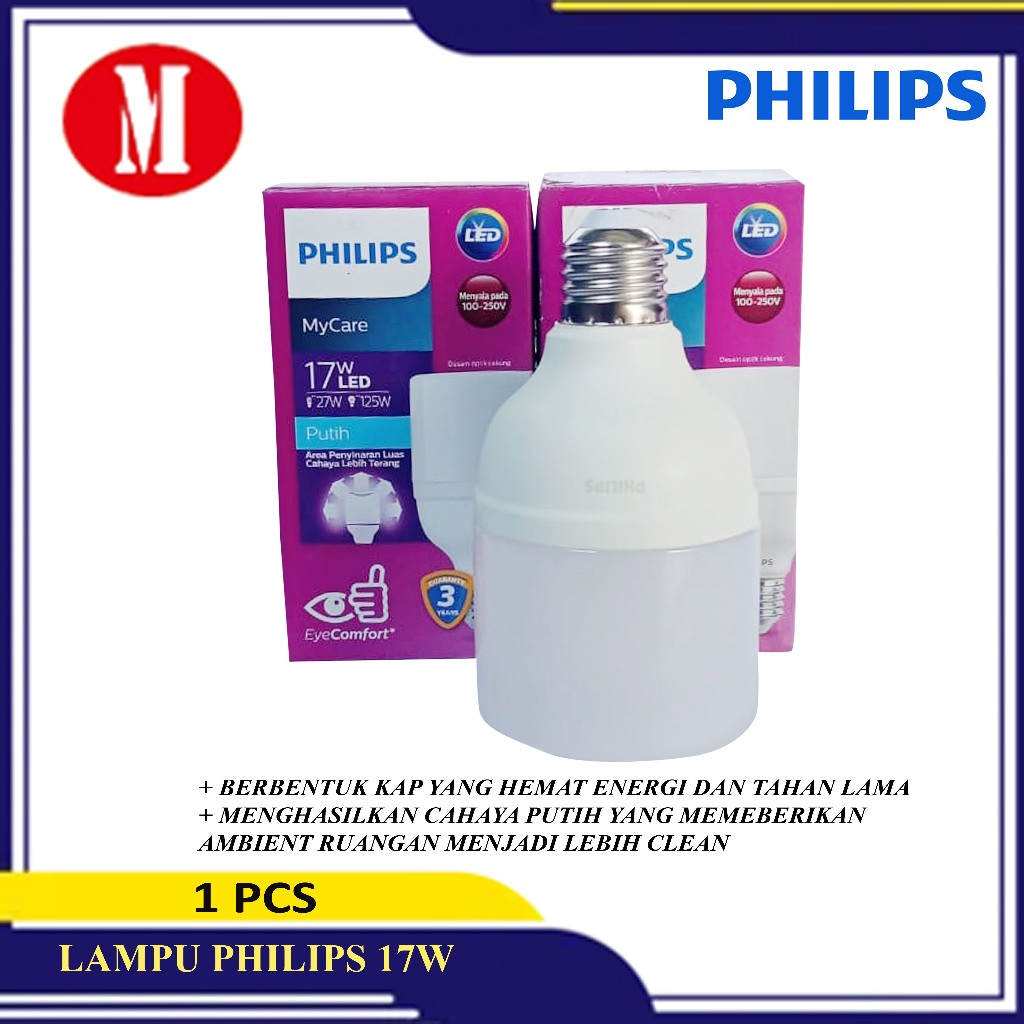 Jual Philips MyCare LED Lampu 17W | Shopee Indonesia