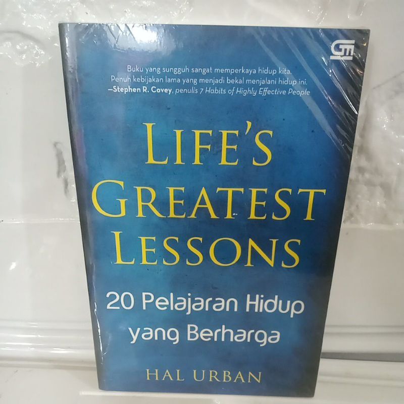 Jual Buku Original LIFE'S GREATEST LESSONS 20 PELAJARAN HIDUP YANG ...