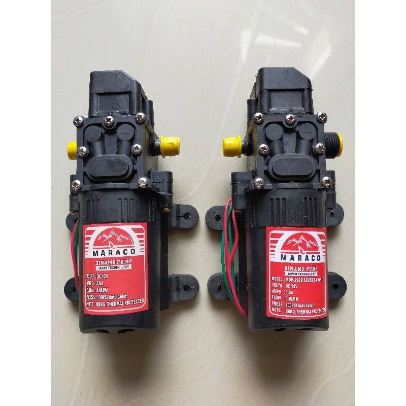 Jual POMPA AIR DC / DINAMO PUMP SPRAYER ELEKTRIK 100 PSI MARACO ...
