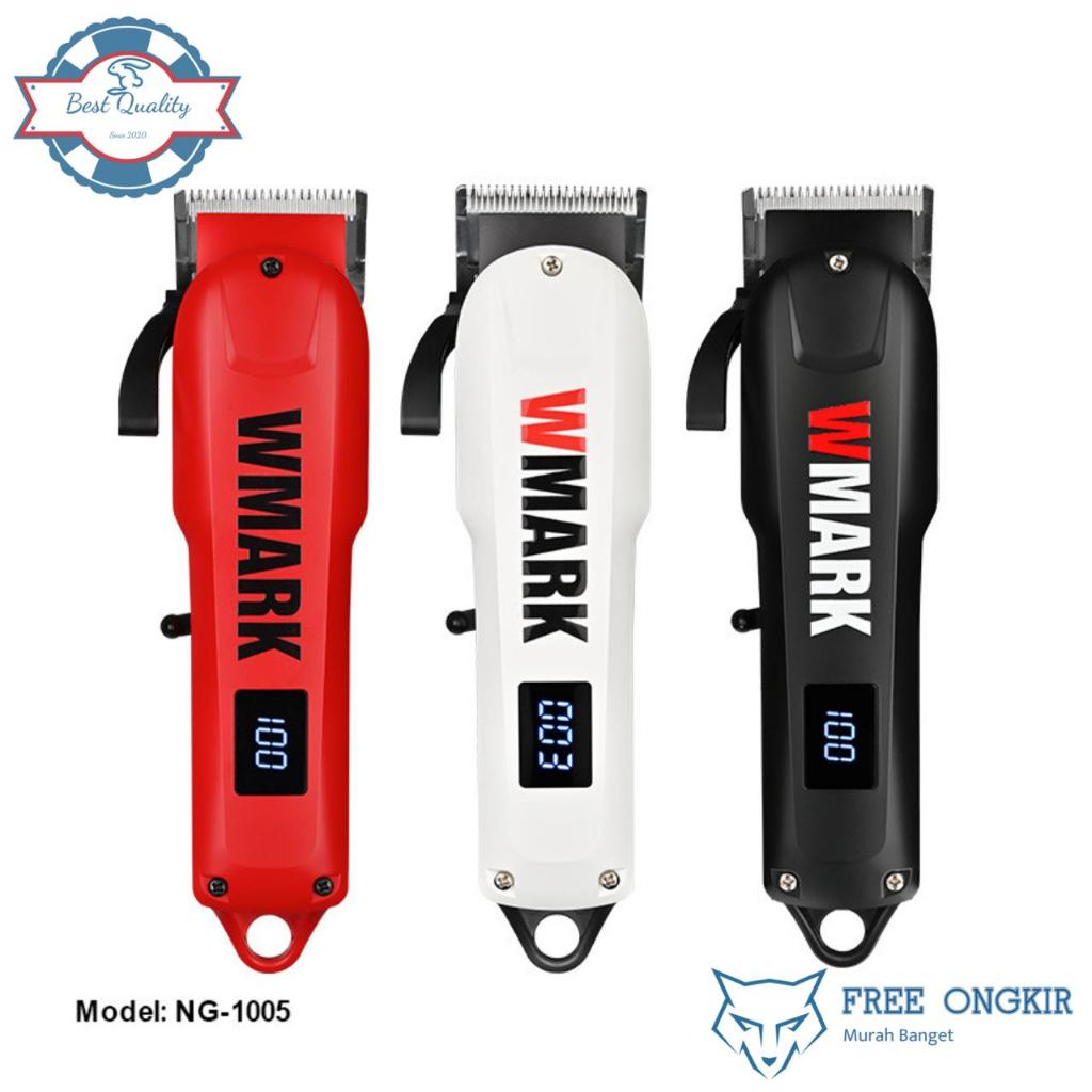 Jual WMARK Alat Cukur Rambut Hair Clipper Professional 7500 RPM NEW 2025 Charging USB Tipe C ...